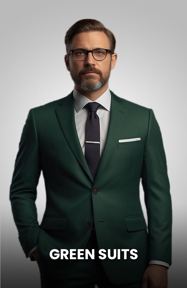 Mens Green Suits - Emensuits