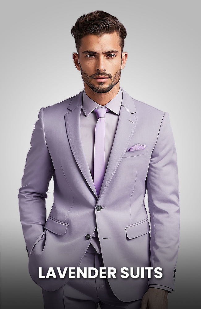 Lavender Suits for Men - Stylish & Modern Attire