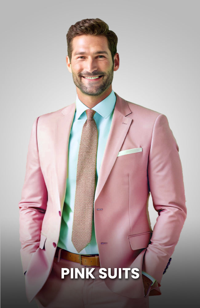 Pink Suits for Men - Emensuits