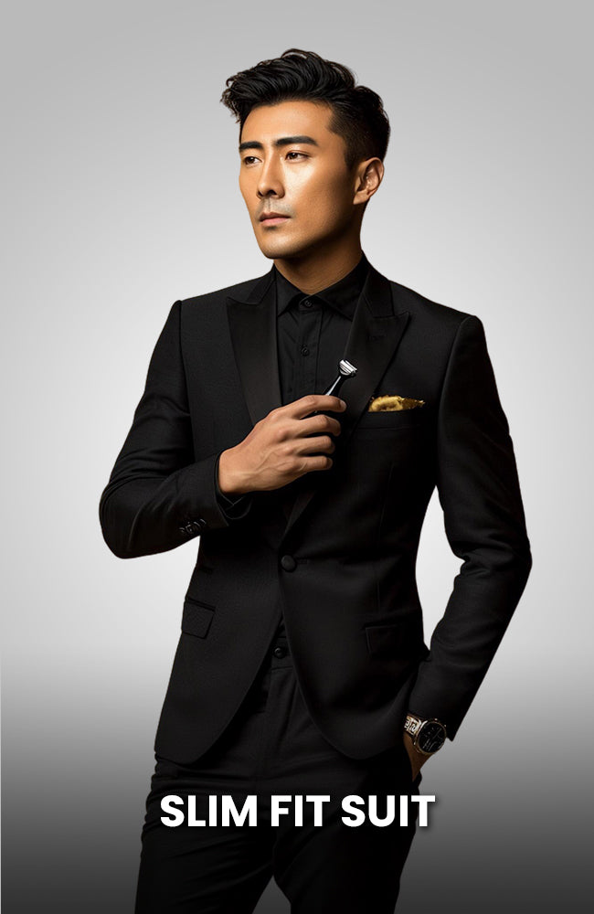 Mens Slim Fit Suits - Emensuits