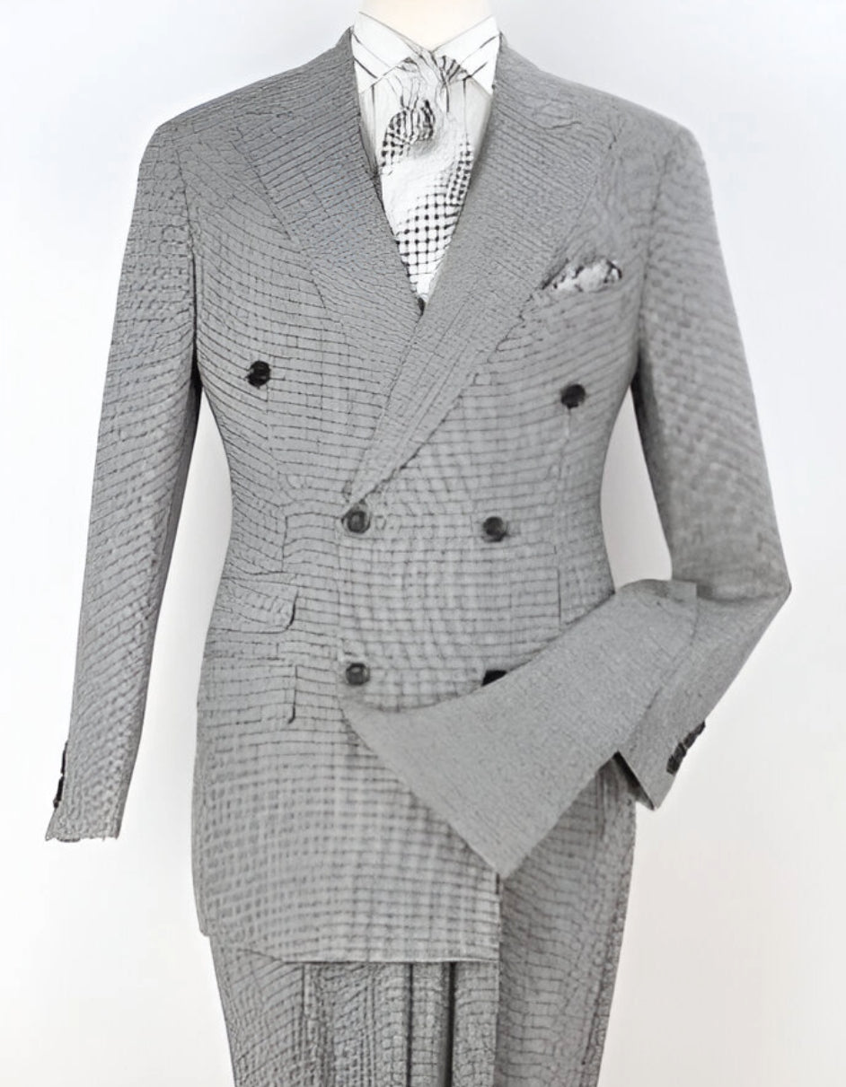 Coat Double Breasted Suits - Vested Suits Wool Fabric - Apolo King ...