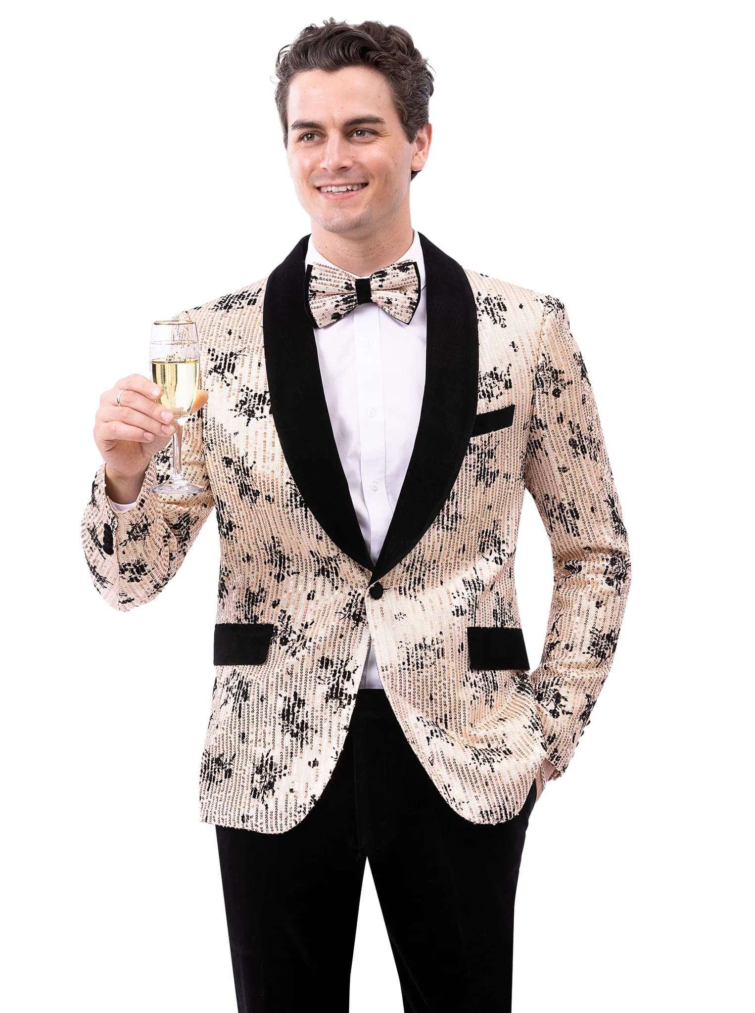 Coat EJ Samuel Cream Suit