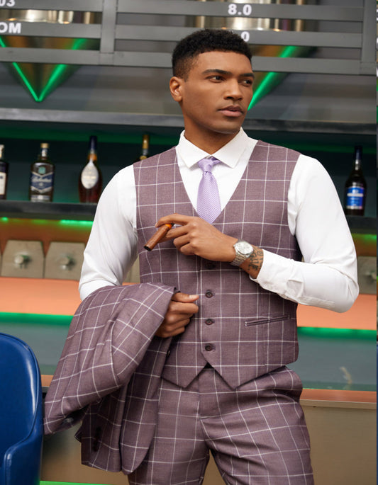 Purple Suits for Men (Unique Colors & Fits) - Emensuits