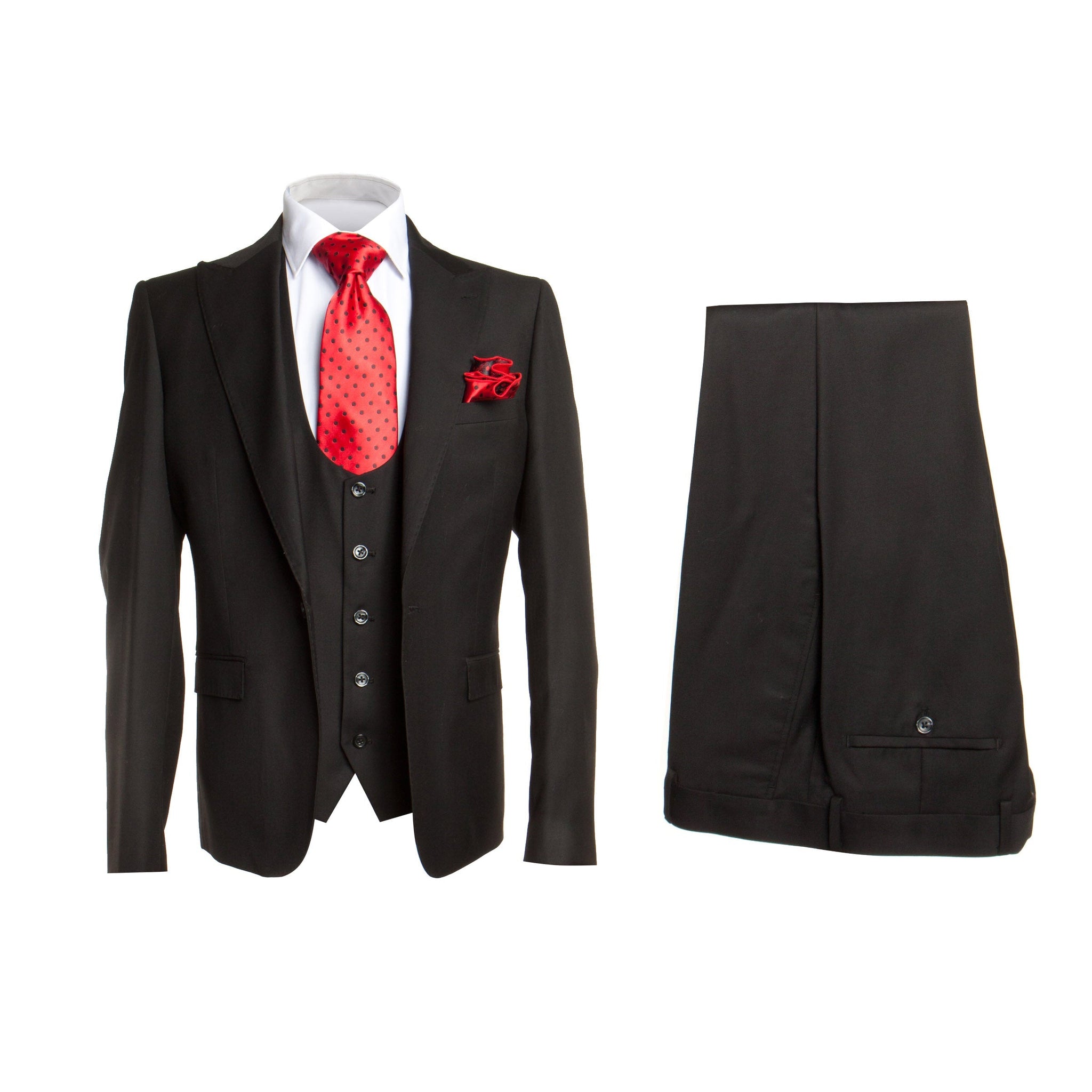 34R ROSSI MAN SLIM FIT 3 PIECE SUIT SYDNEY II RM1101