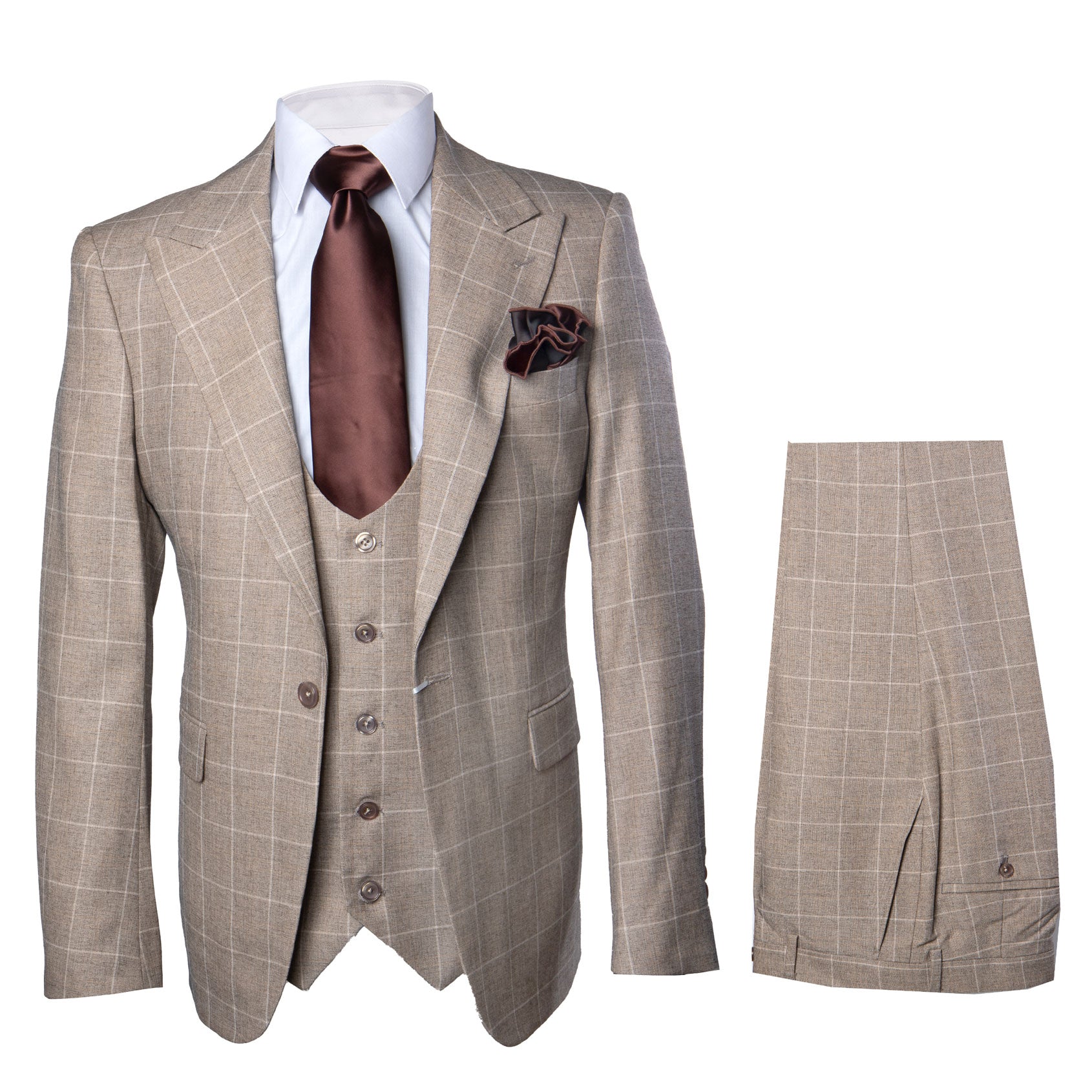 44R Rossi Man Tom RM1852 – Stylish Men's Tailored Suit for Formal Wear