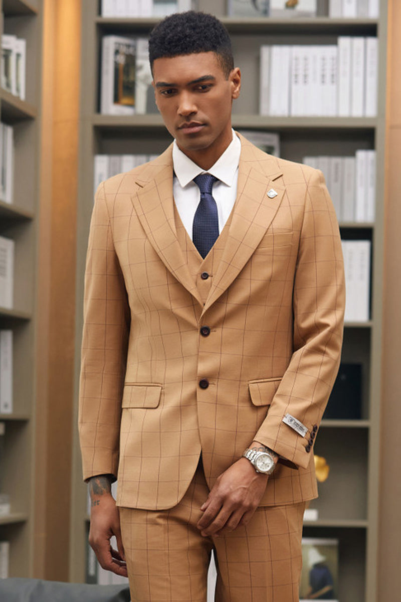 34 Mens Stacy Adams Suit -Stacy Adams Suit Men's Two-Button Wide Lapel ...