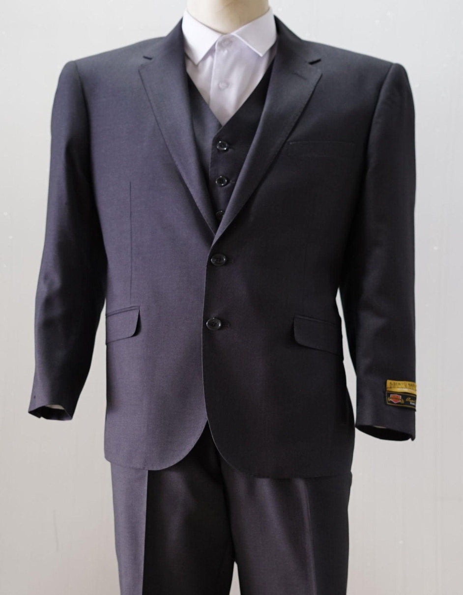 34S Gray Groomsmen Suits - Mens Suits