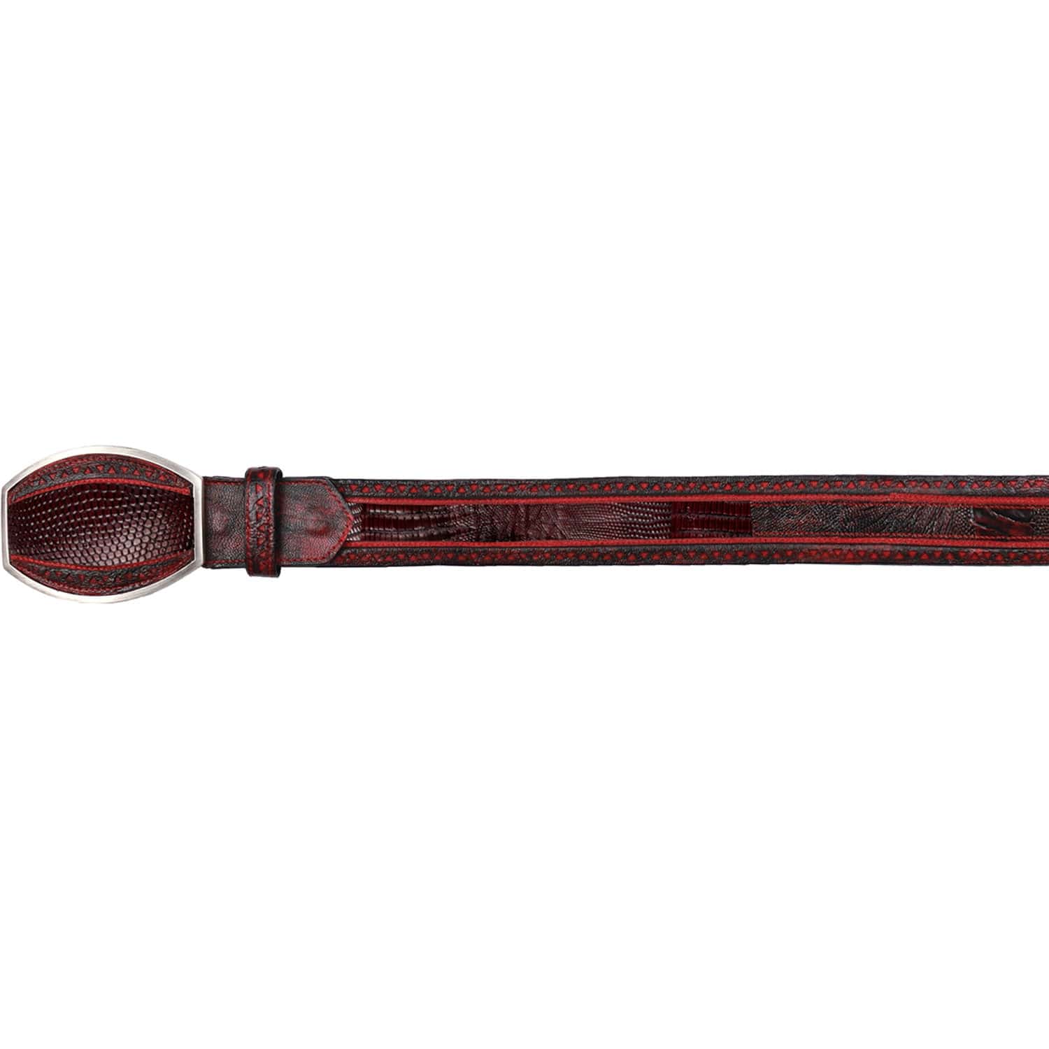 32 Men's Los altos Lizard Laser Design Casual Belt C24U0718