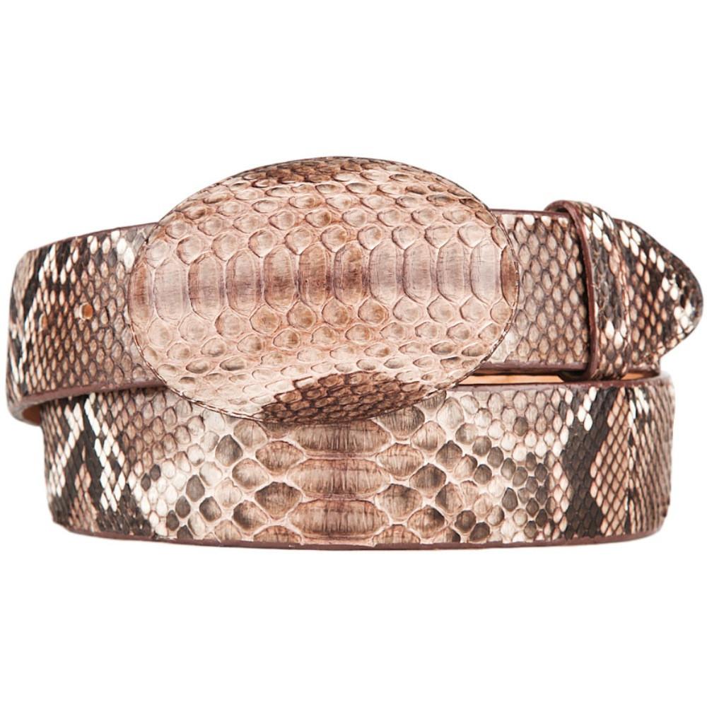 32 Men's Los altos Python Skin Cowboy Belt C11U5785